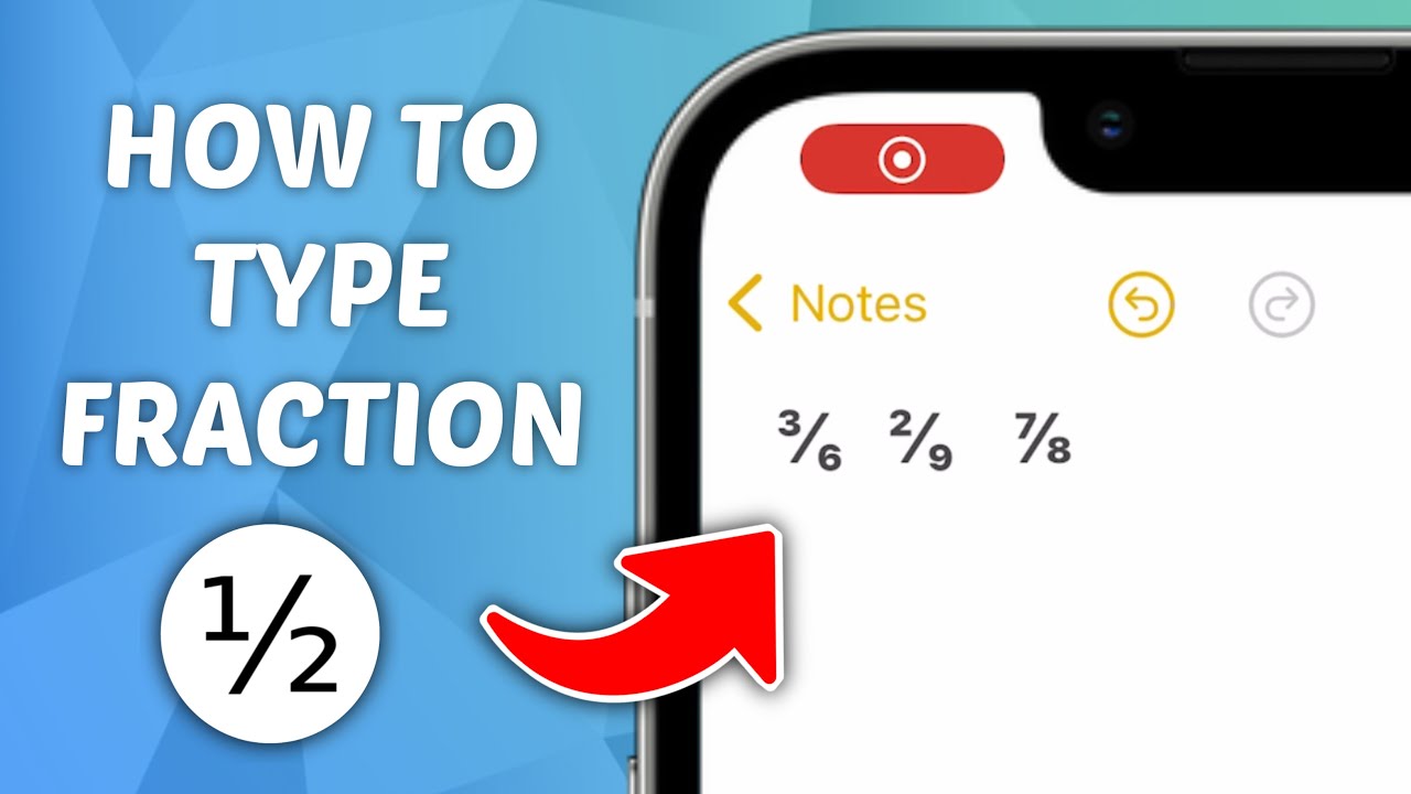 How To Type ANY Fraction On Your Keyboard iPhone Android YouTube how-to-type-any-fraction-on-your-keyboard-iphone-android-youtube