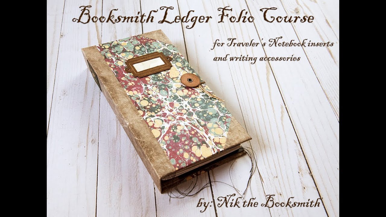Booksmith Ledger Folio for TN inserts - a Nik the Booksmith online ...