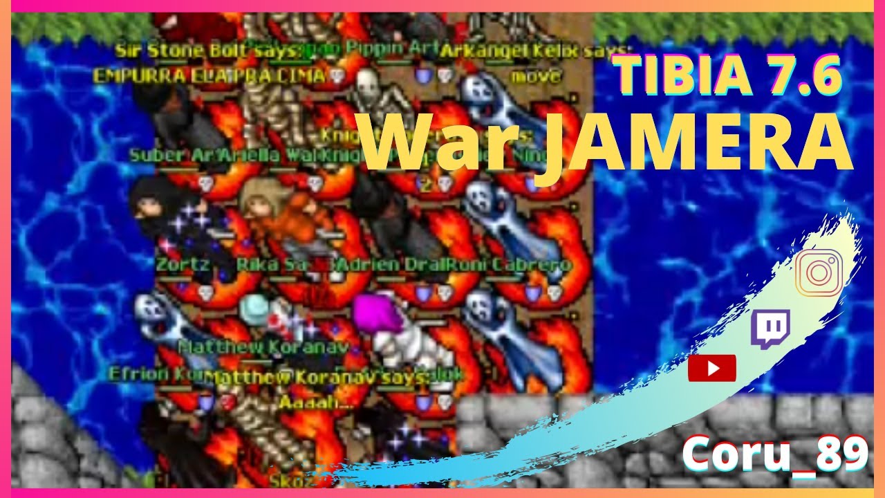 Tibia - War JAMERA 7.6 - YouTube