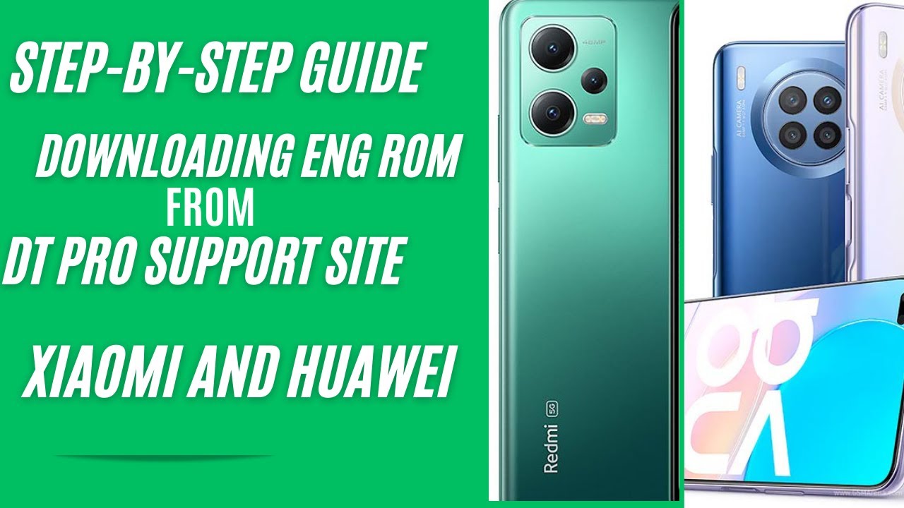 How To Download Xiaomi and Huawei Eng Rom On Dt Pro Support Site - YouTube