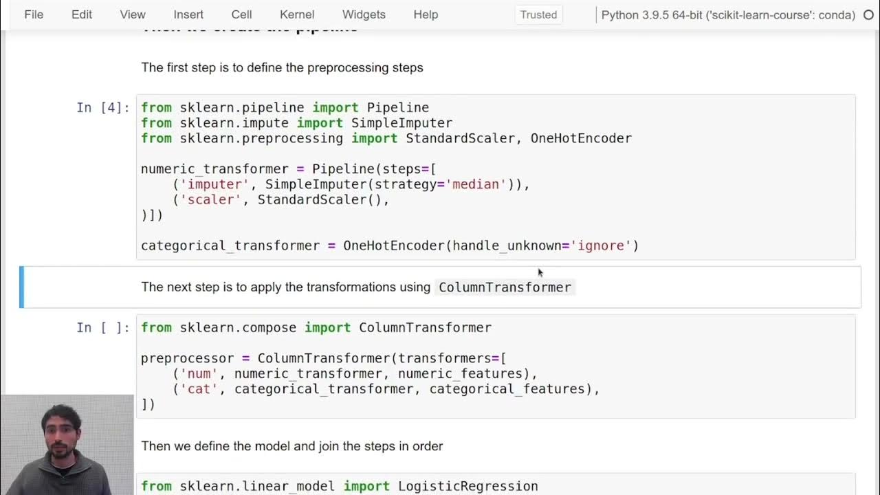Visualizing scikit learn pipelines in Jupyter - YouTube