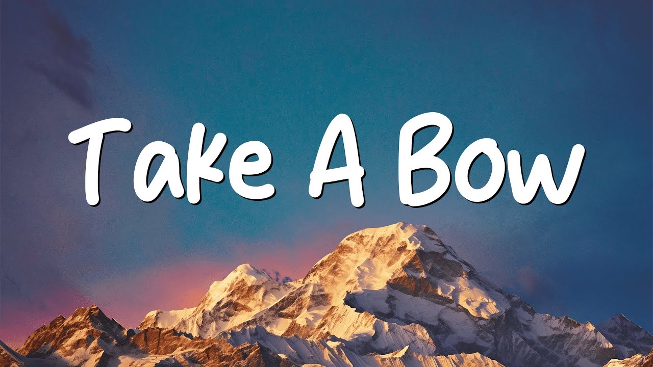 Rihanna - Take A Bow (Lyrics) - YouTube