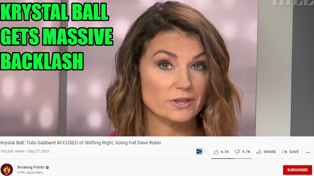 Krystal Ball Gets MASSIVE Backlash From 'Breaking Points' Fans After ...