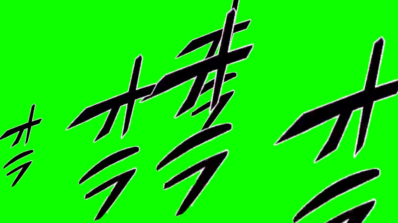 JoJo "ORA" Green Screen #2 - YouTube