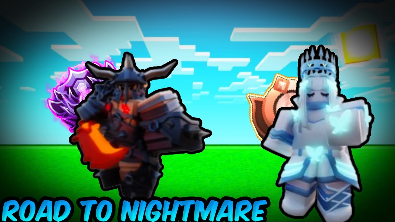 🔥 ROAD TO NIGHTMARE Rank in BedWars! (Intense Battles) - YouTube