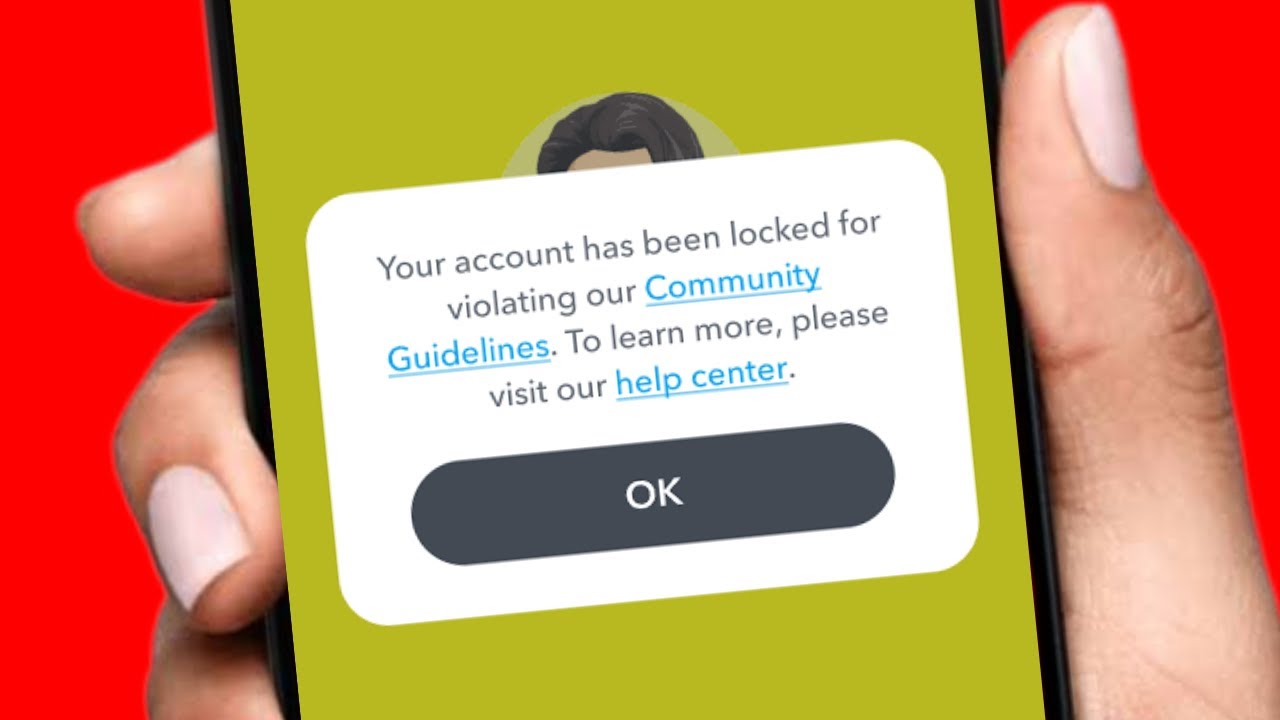 Fix Your Account Has Been Locked For Violeting Our Community Guidelines ...
