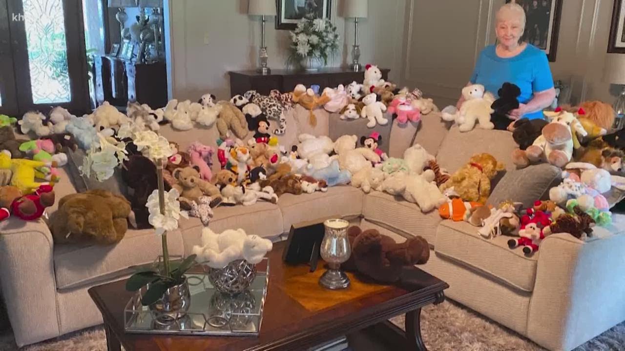 Grandma, grandson bring new life to old teddy bears for kids - YouTube