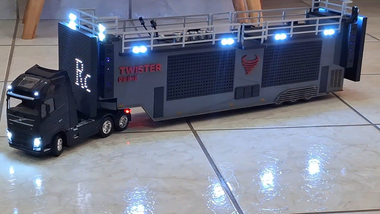 MINI TRIO ELÉTRICO TWISTER 1/32 VERSÃO PREMIUM - YouTube