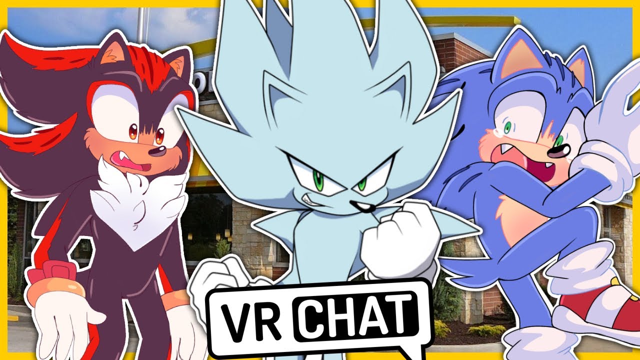 Movie Sonic and Movie Shadow Meets Nazo At McDonald's In VRCHAT!! - YouTube