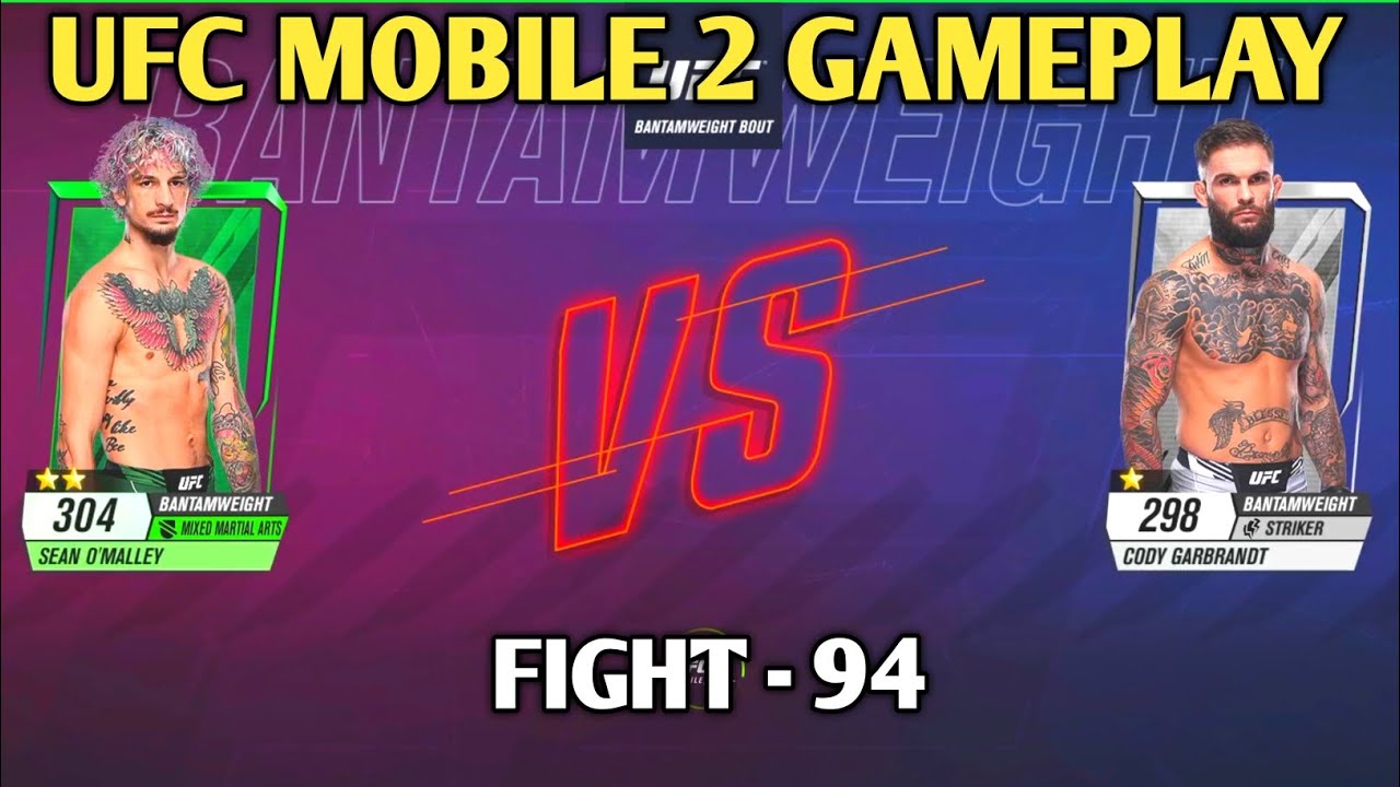 Fight - 94 || ufc mobile 2 gameplay || ufc game || campaign mode - YouTube
