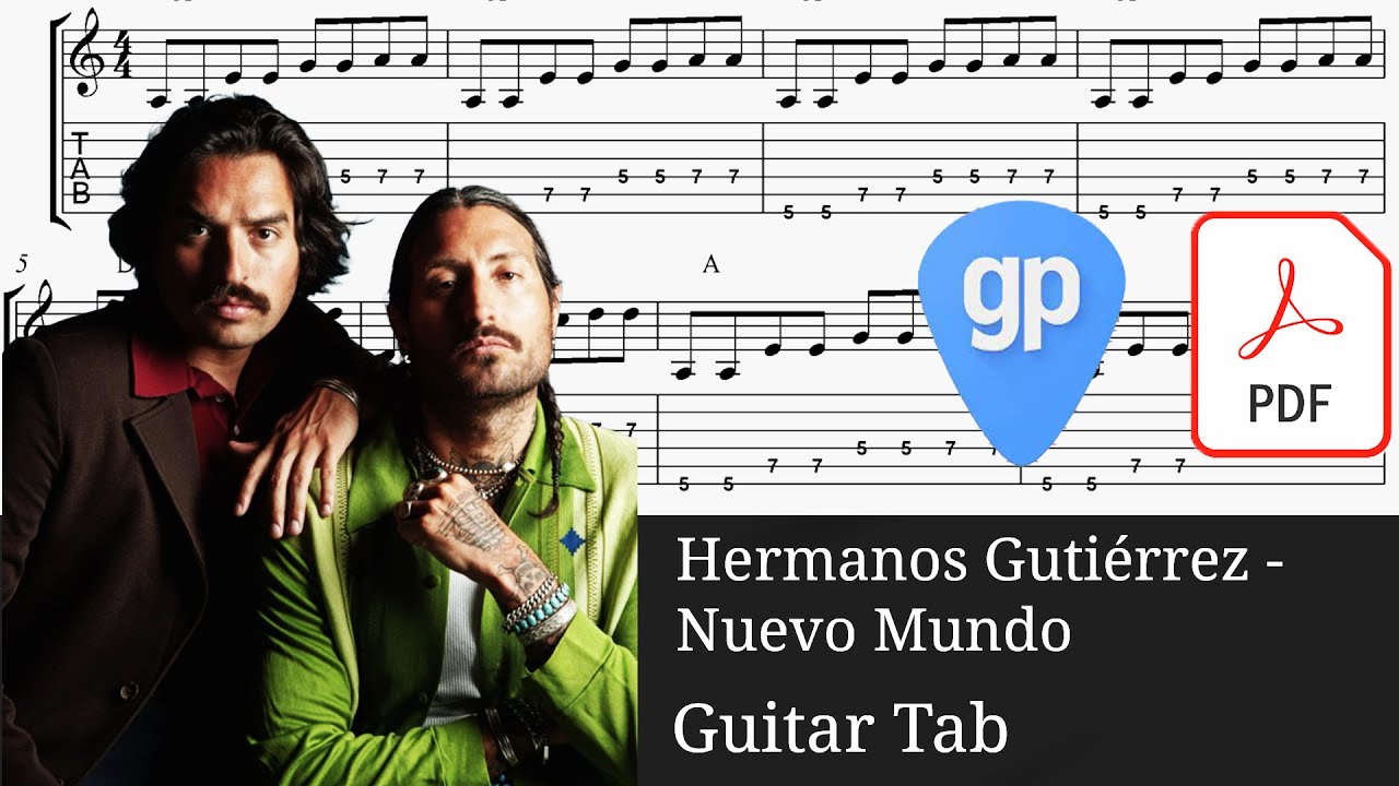 Hermanos Gutiérrez - Nuevo Mundo Guitar Tabs [TABS] - YouTube
