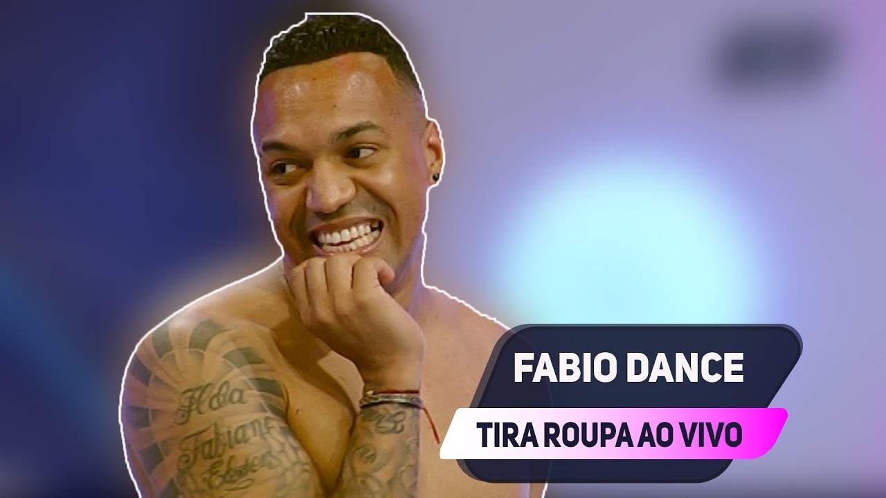 FABIO DANCE TIRA ROUPA AO VIVO| A NOITE É DELA - YouTube