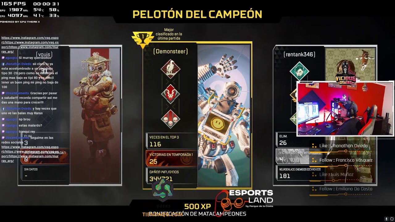 Apex Legends - Vicious Gaming - VsG - Argentina - YouTube