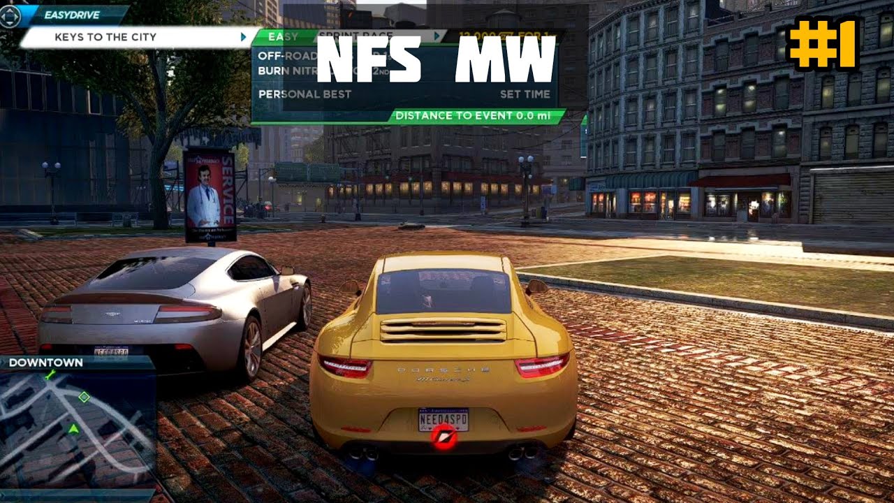 Need For Speed: Most Wanted (PC) - Intro + First Races [1080p60FPS ...