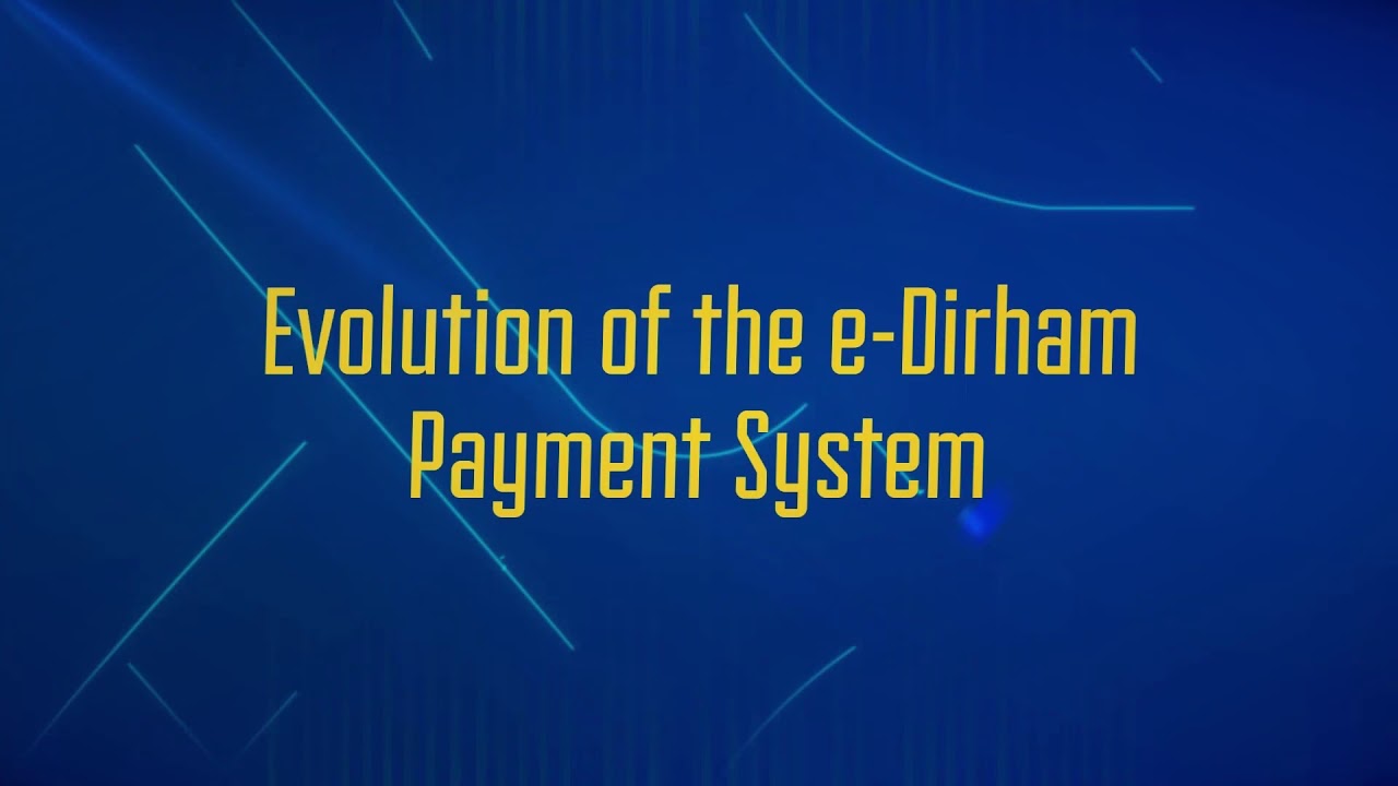 e-Dirham: UAE's comprehensive payment system - YouTube