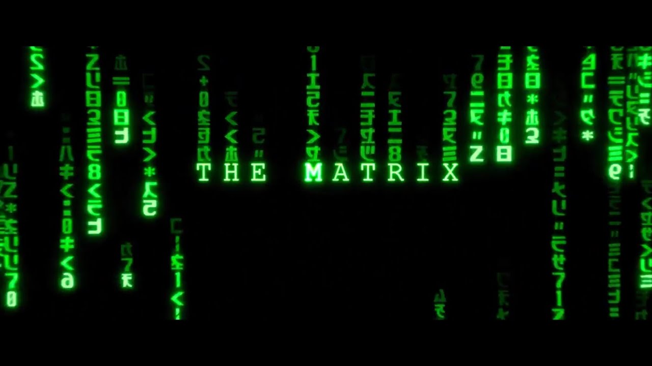 Back to the Matrix (Visualization) - YouTube