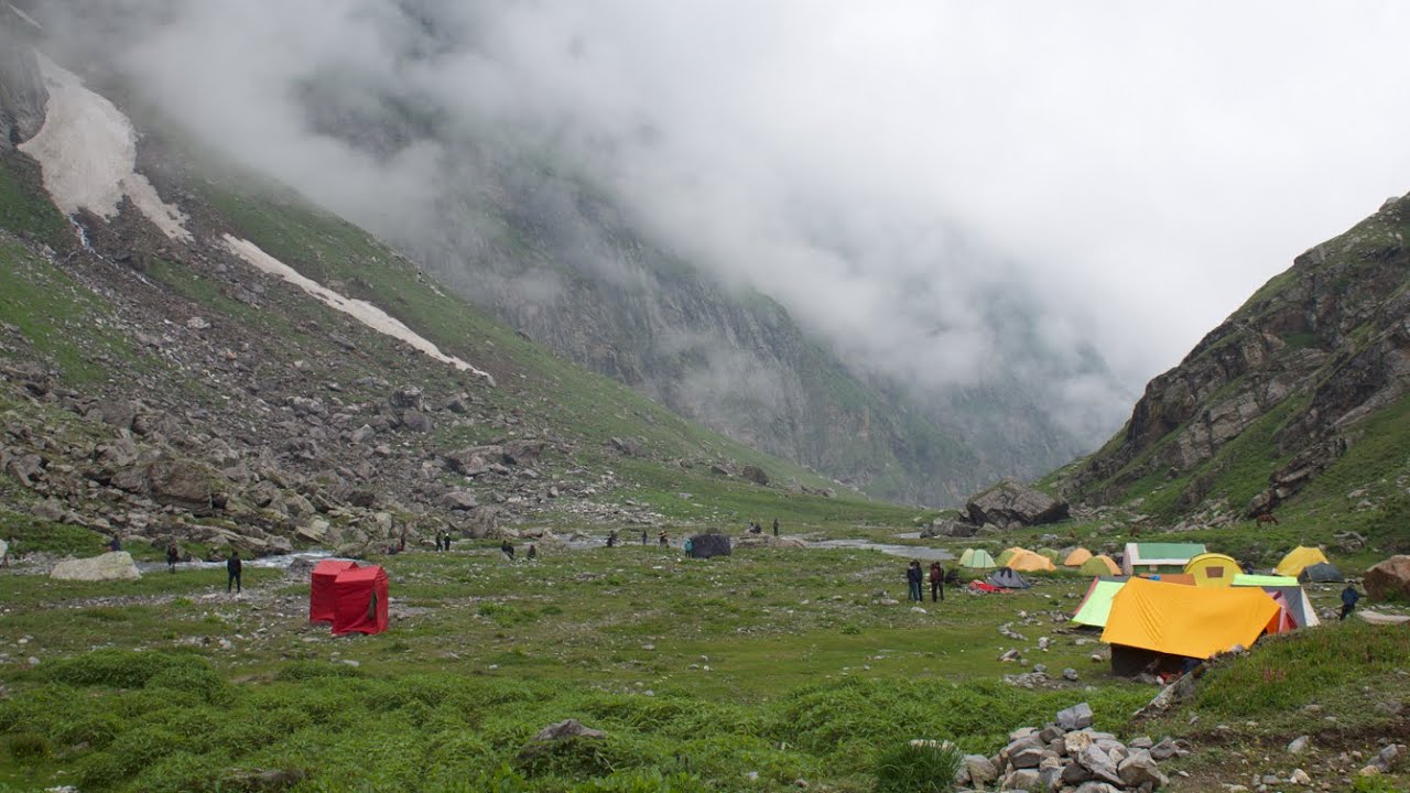 Hampta Pass Trek in July. Monsoon Trek - YouTube