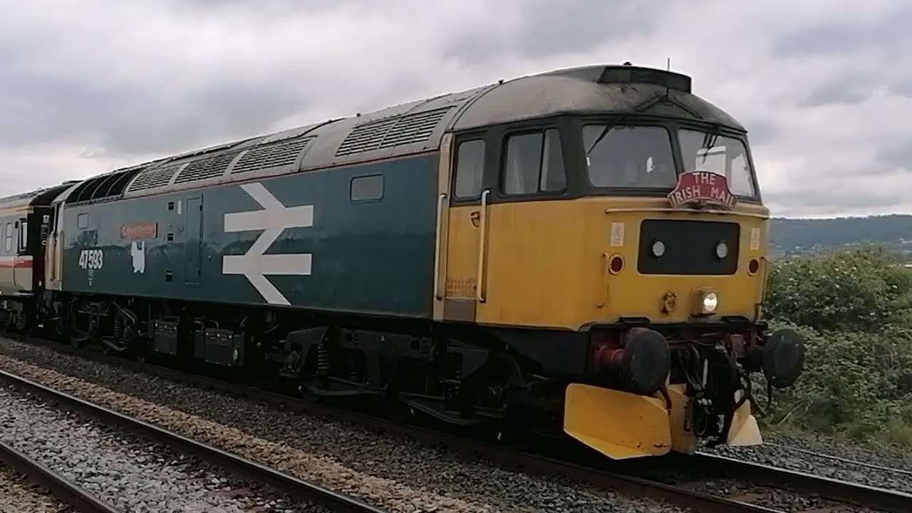 12/05/23 - Class 47 47593 "Galloway Princess" & DVT 82139 - ECS - Crewe ...