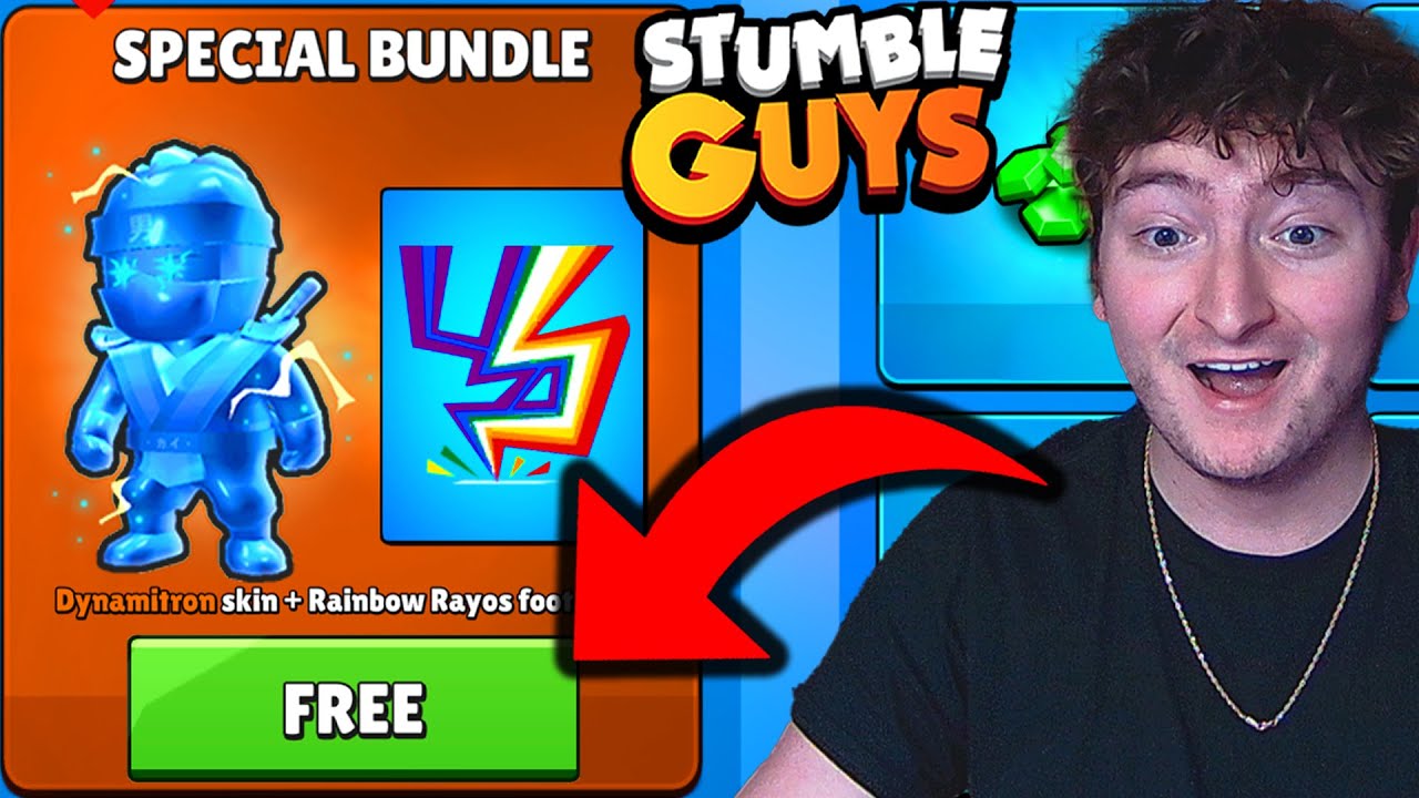 First Ever SPECIAL BUNDLE in Stumble Guys - YouTube