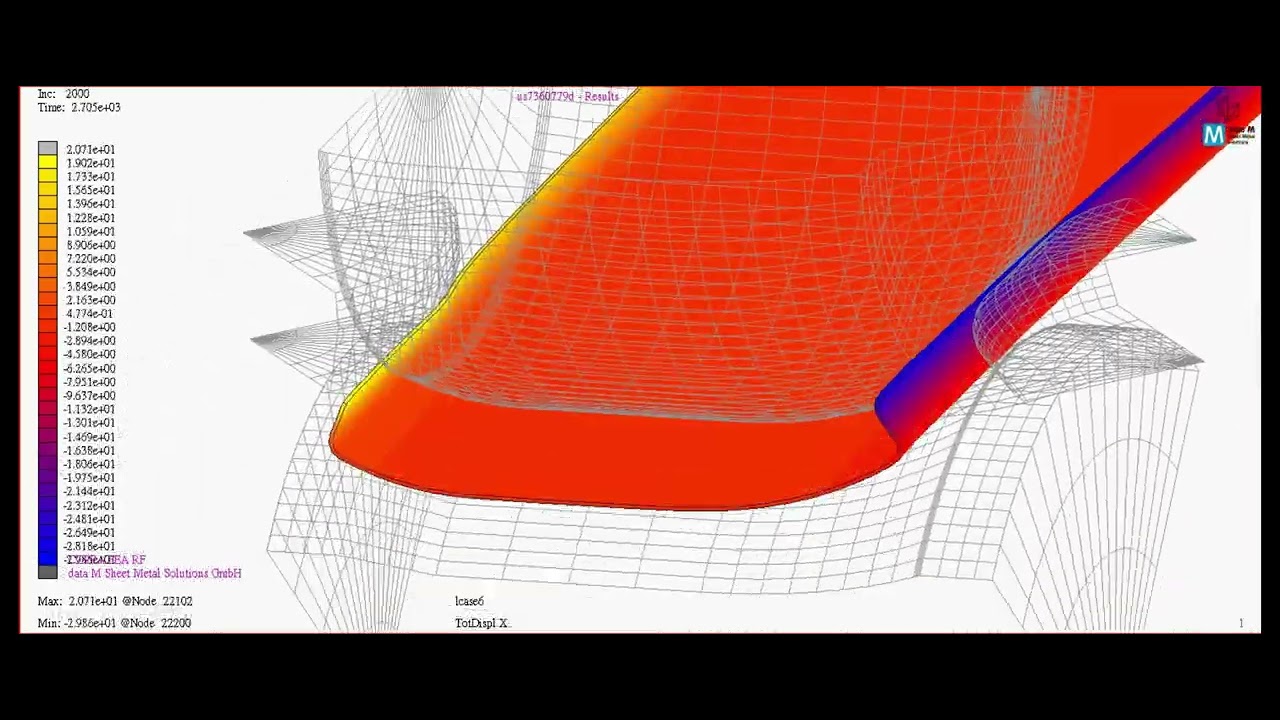 20250119-Vehicle Step Rail Roll Forming CAE - YouTube