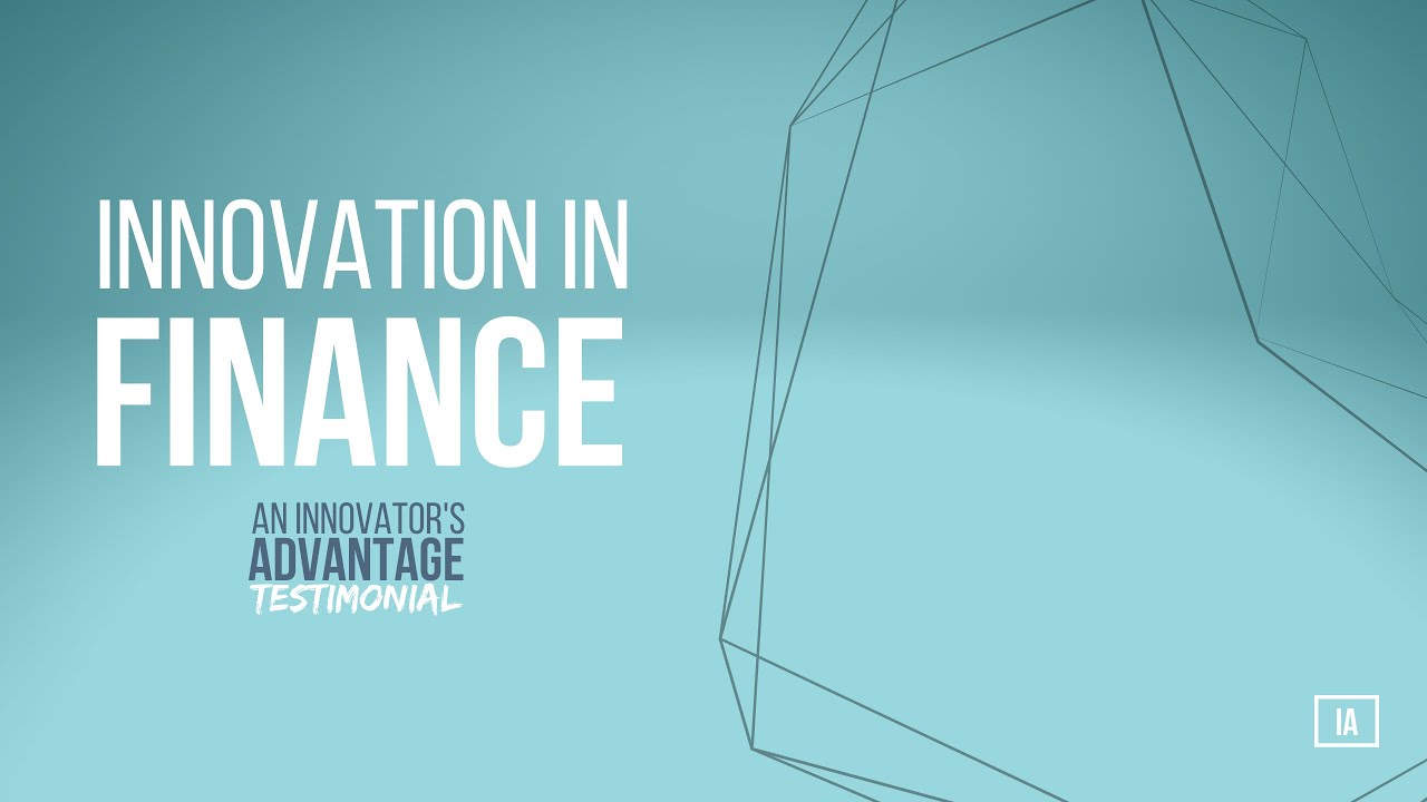 Innovation in Finance - YouTube
