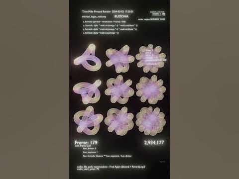 the equations of a sphere - made with blender python - YouTube