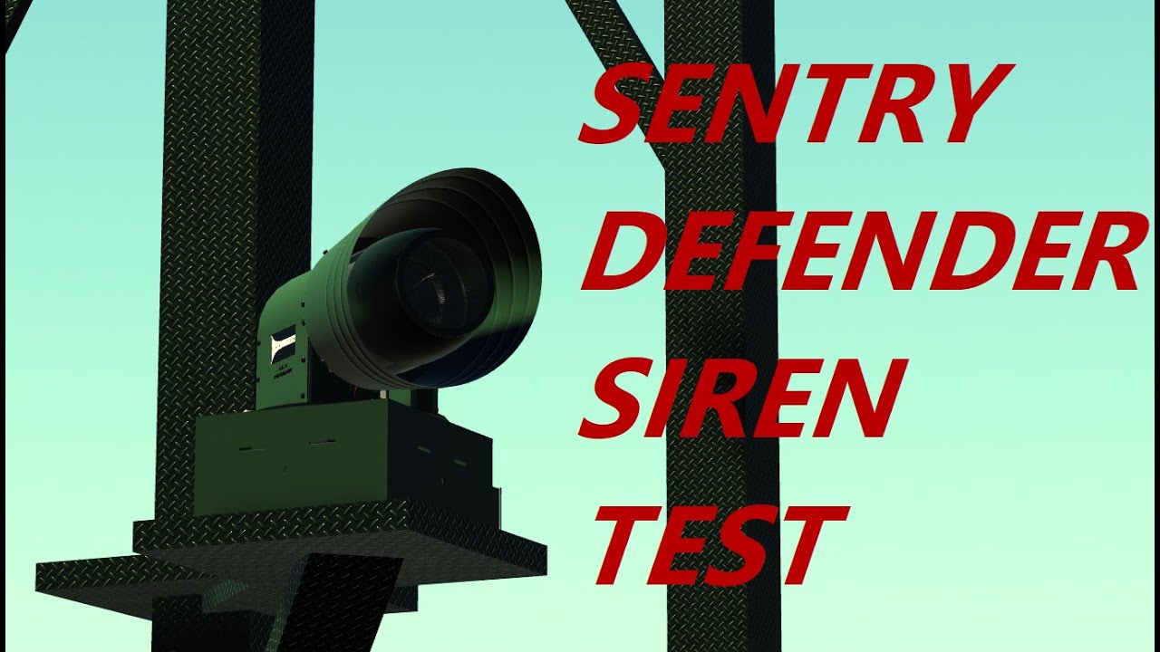 ROBLOX Sentry Defender (ATTACK & ALERT) - YouTube