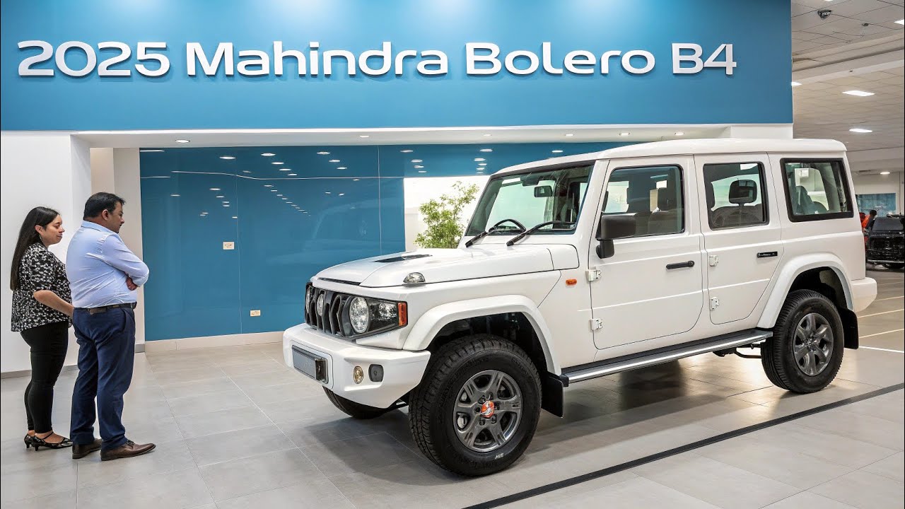 2025 Mahindra Bolero B4 New Model Launched – Bold New Look, Advanced Features & Fresh Design ...