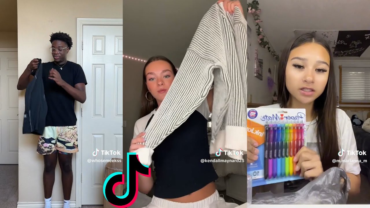 BACK-TO-SCHOOL HAUL TIKTOK - SHORT COMPILATION #5 - YouTube