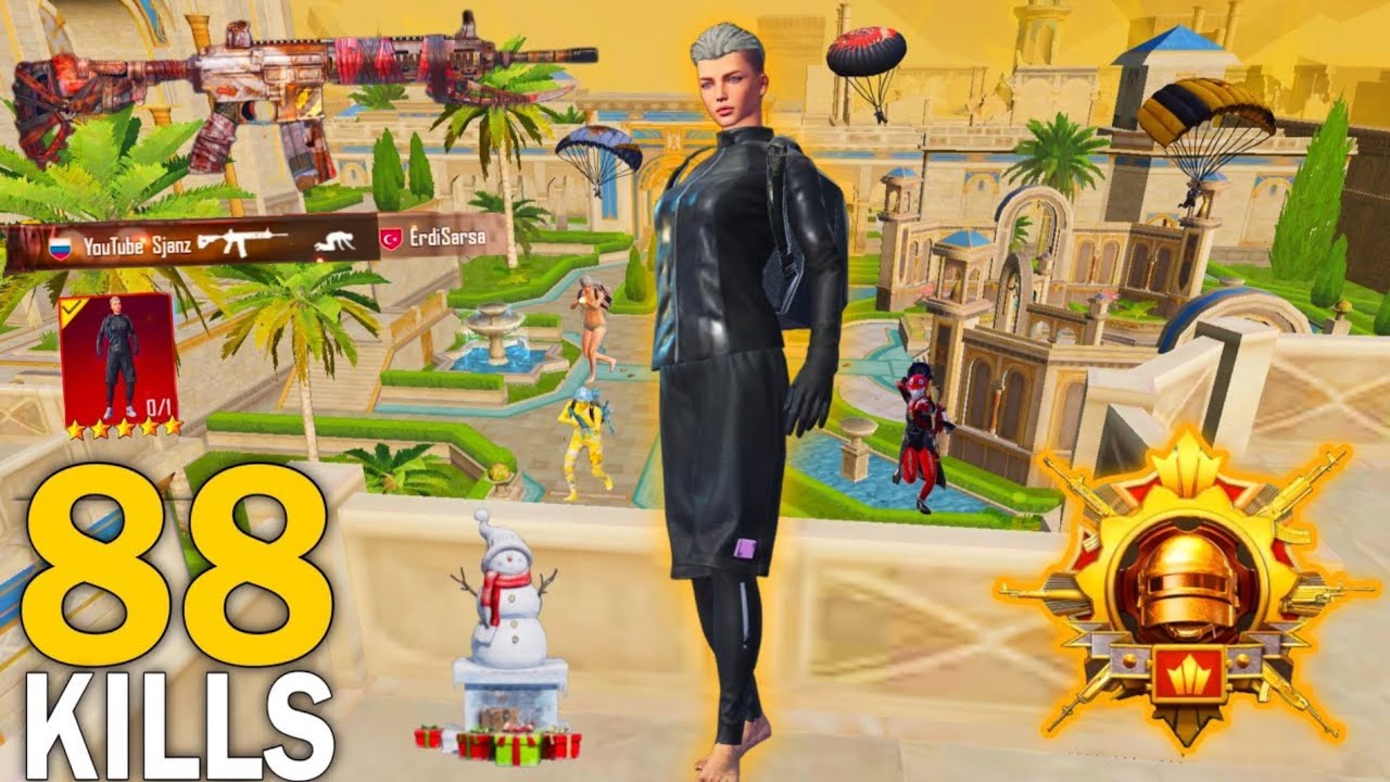 88 KİLLS! 🔥SUPER AGGRESSIVE RUSH GAMEPLAY in NEW SEANS 😍SAMSUNG,A7,A8 ...