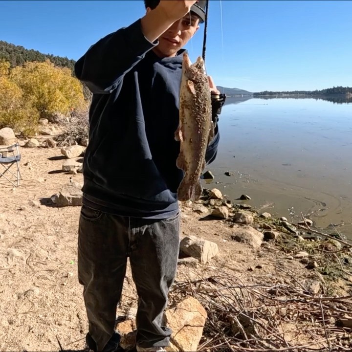 Trout Fishing Big Bear Lake - YouTube