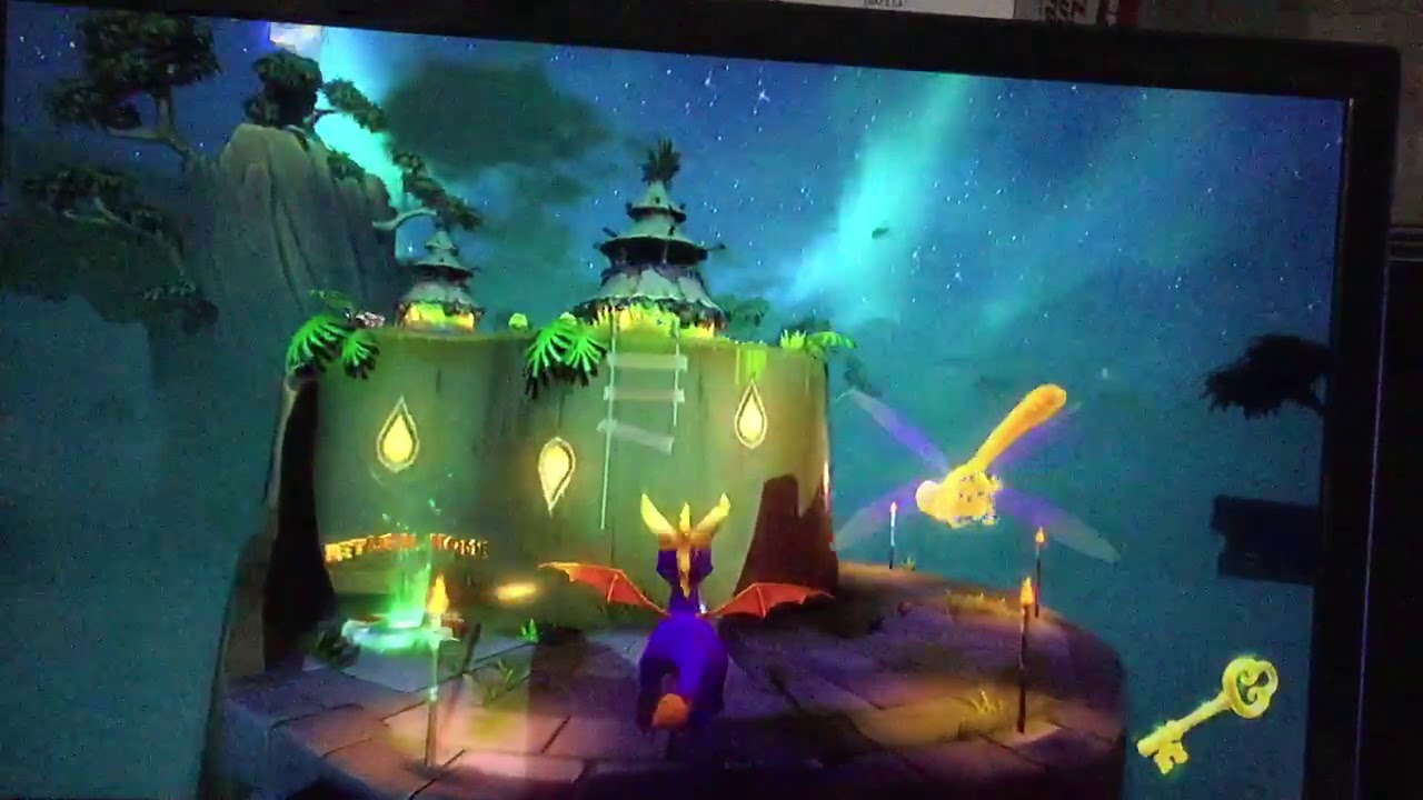 Spyro (RT) Spyro the Dragon Playthrough: Tree Tops (1st Segment) Beast ...