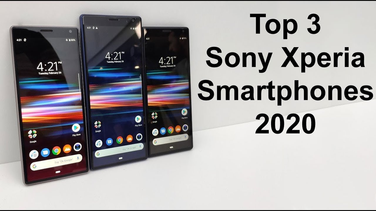Top 3 Sony Mobiles 2020 - YouTube