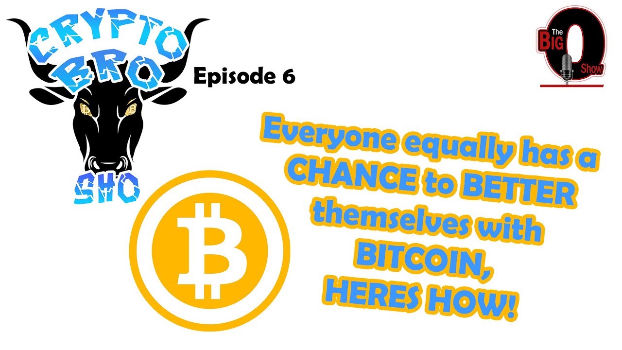 Crypto Bro Sho - Everyone equally has a CHANCE to BETTER Themselves ...