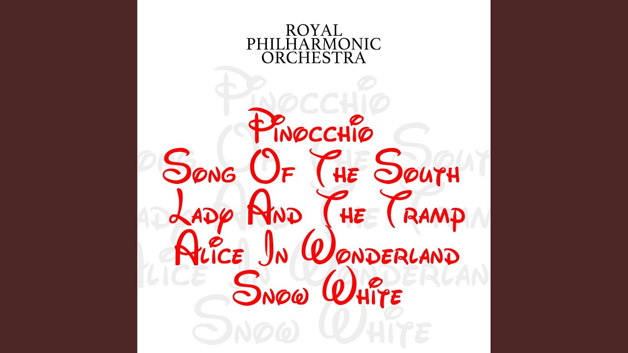 Pinocchio / Song of the South / Lady and the Tramp / Alice in ...