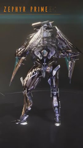 Zephyr Delux Skin Fashion #warframe #fashionframe #music - YouTube