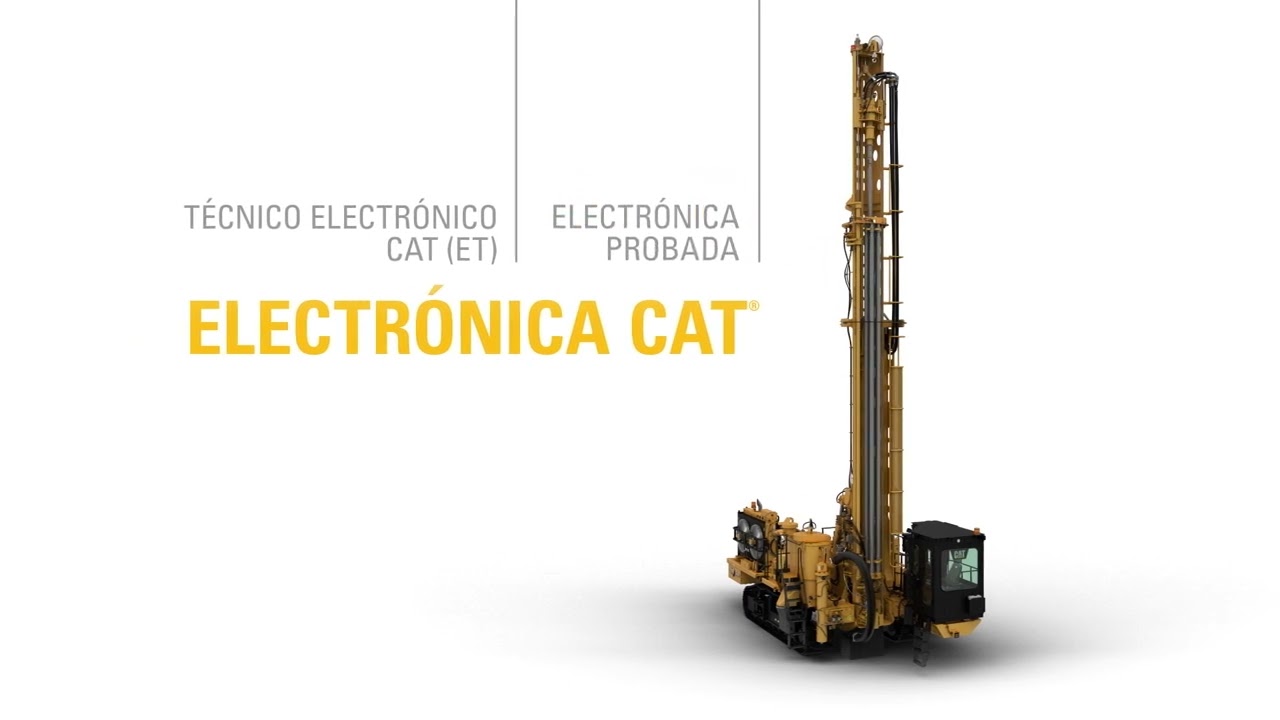 CAT MD6200 Perforadora Rotaria para Voladura - Perforadora Pequeña ...