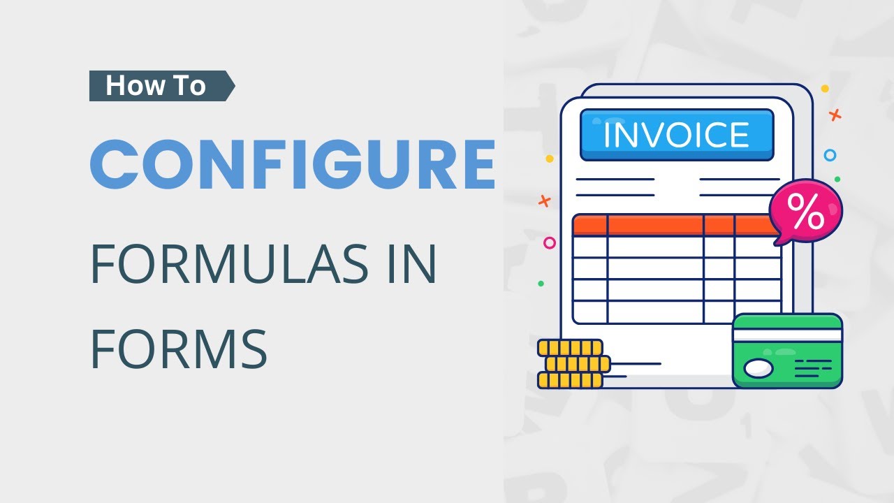 Formulas in forms - YouTube