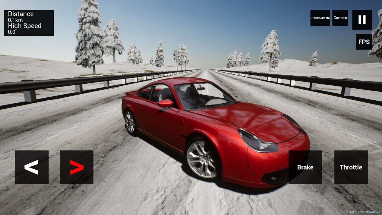 Realistic Highway Racing Red - YouTube