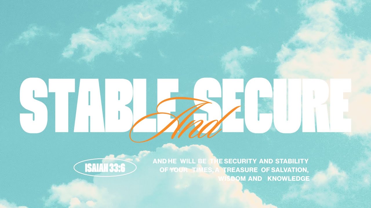 Is A Stable Life Possible? Stable & Secure Part One - YouTube