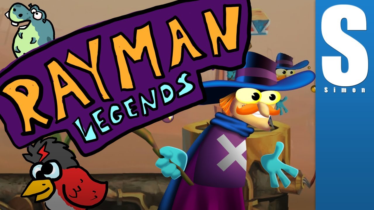 Rayman: Legends: The Real Mr Dark!? (Simon playing) - YouTube