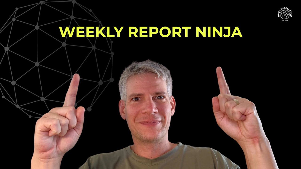 Weekly report ninja - YouTube