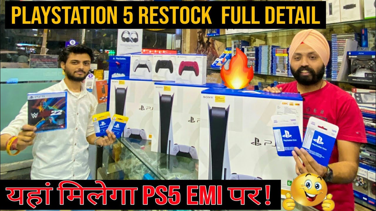 Playstation5 Restock|PS5 Available on Emi|Ps5 New Games Fully Discount ...