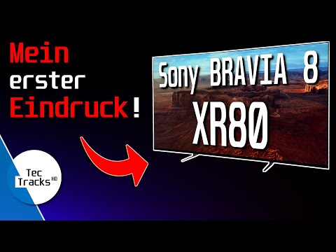 🔥 Sony BRAVIA 8 XR80 OLED-TV: Erster Blick auf Design, Anschlüsse und Bildqualität!