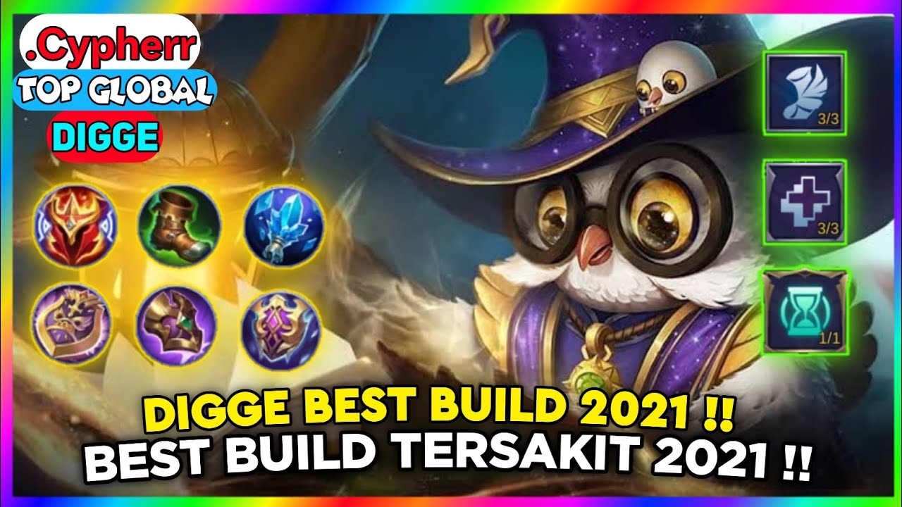 Digge Best Build 2021! Digge Item Tersakit Top 1 Global 2021 By ...