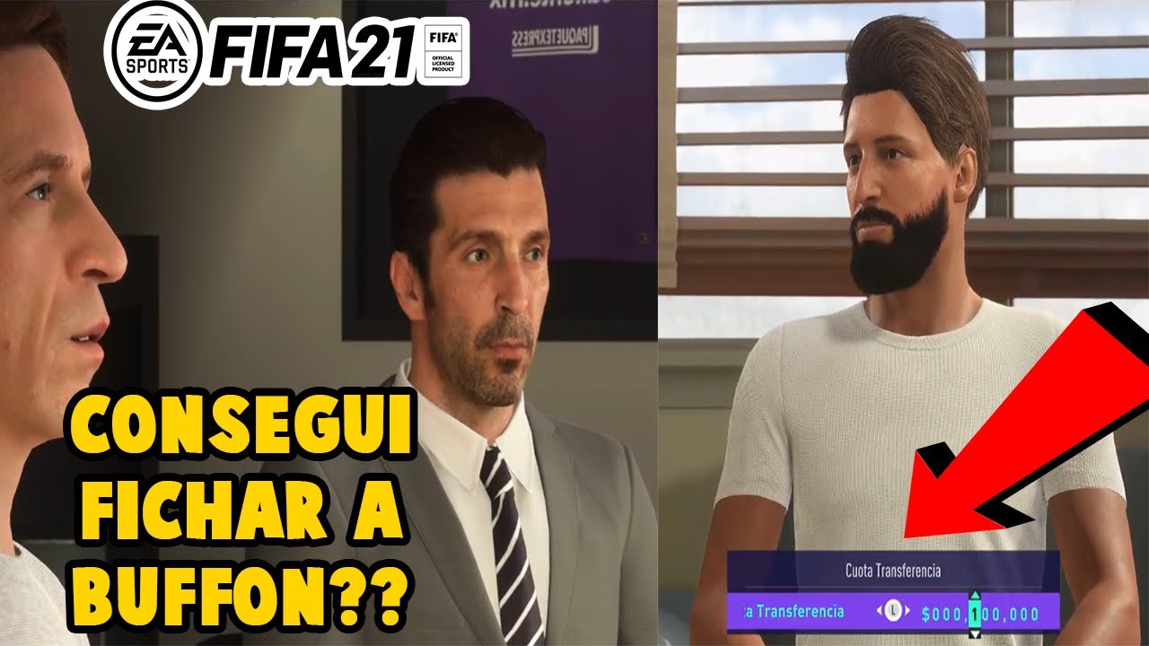 🤑COMPRE por 1 EURO 💶 A Buffon y ⚠️NO VAS A CREER LO QUE PASO⚠️ FIFA 21 ...