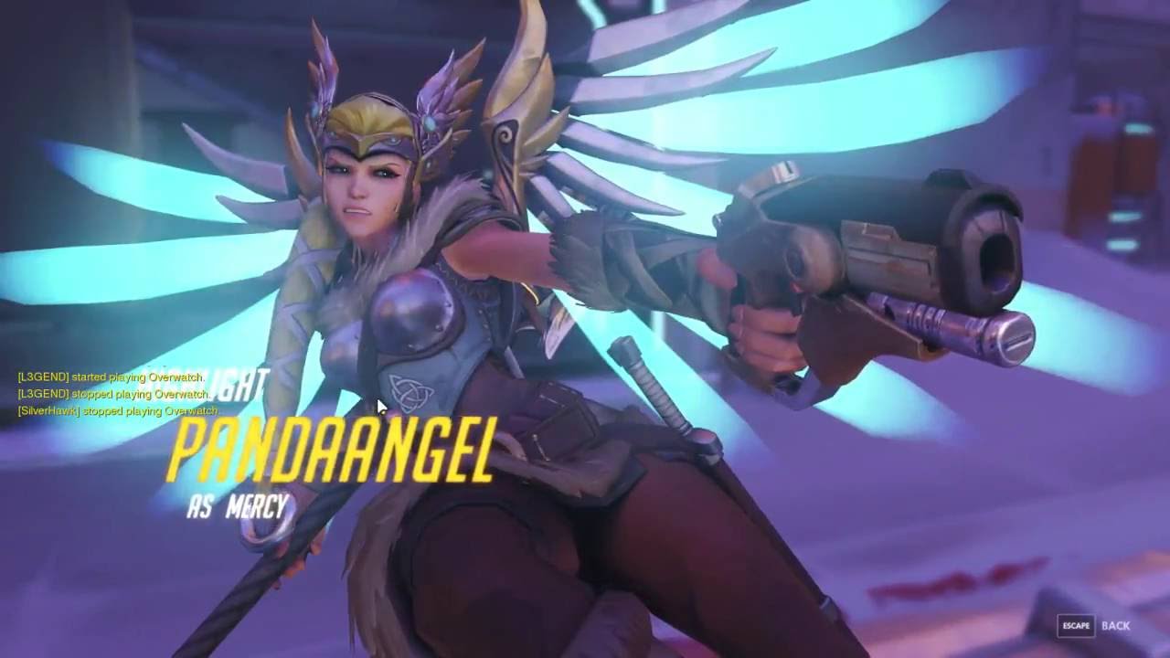 My new Mercy skin :) - YouTube