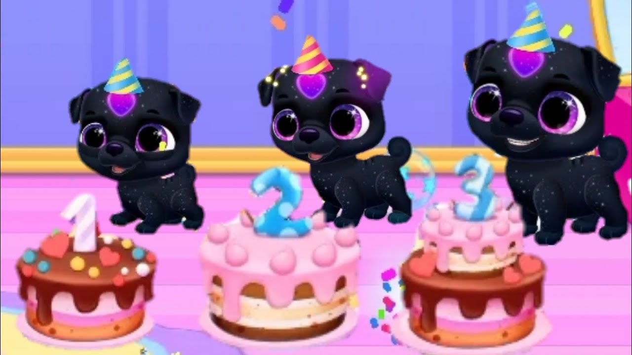 Floof my pet house birthday update Tutotoons games - YouTube