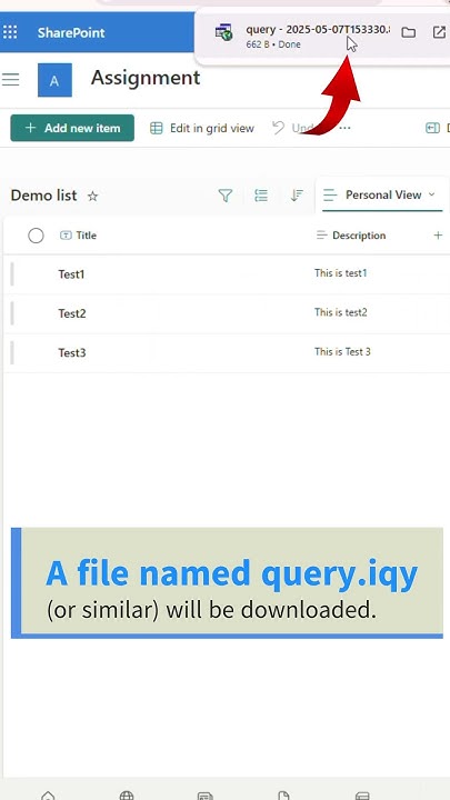 Export SharePoint List View to Excel in Minutes #sharepointonline # ...
