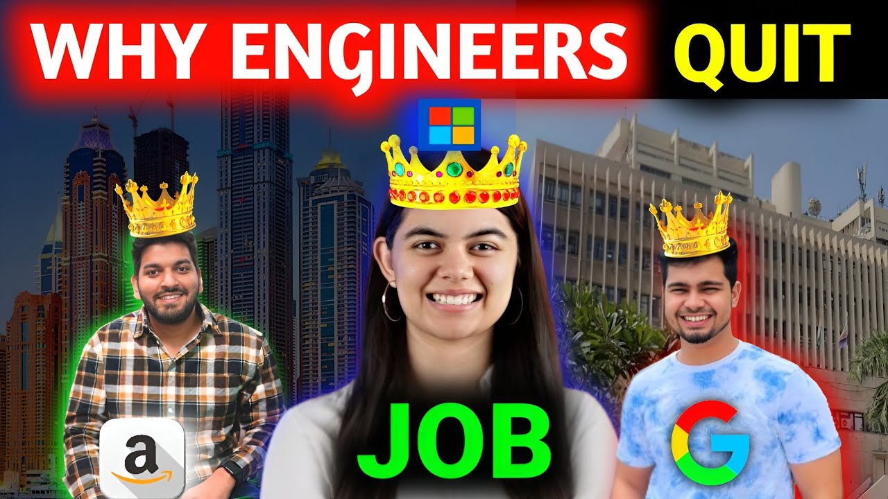 Why Engineer Quit Their 50 LPA Job's 🤔 Dark Reality Of Engeneering ...